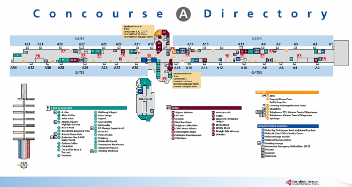 アトランタ国際空港完全ガイド | the Team TRITON